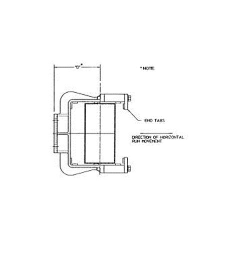 Vertical Lateral Support - Dielectric